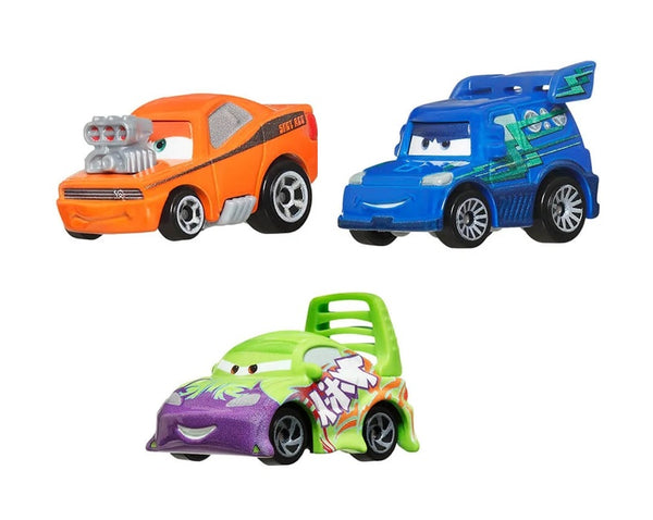 Disney Cars Mini Racers - Snot Rod / Dee Jay / Wingo – Collector World