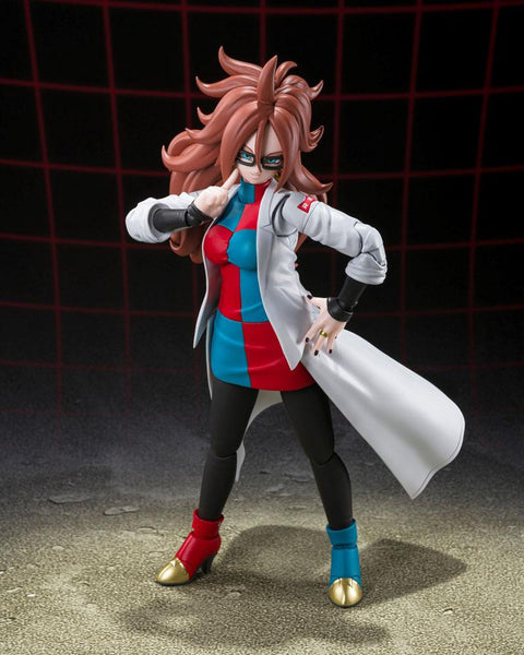 Bandai S.H.Figuarts DRAGON BALL FighterZ - Android 21 Lab Coat ...