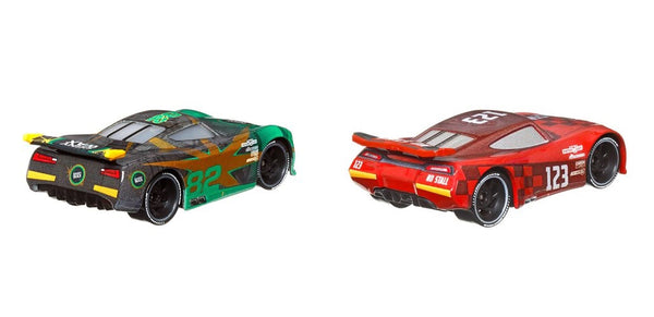 Disney Cars - Conrad Camber #82 Shiny Wax & Jonas Carvers #123 No Stal ...